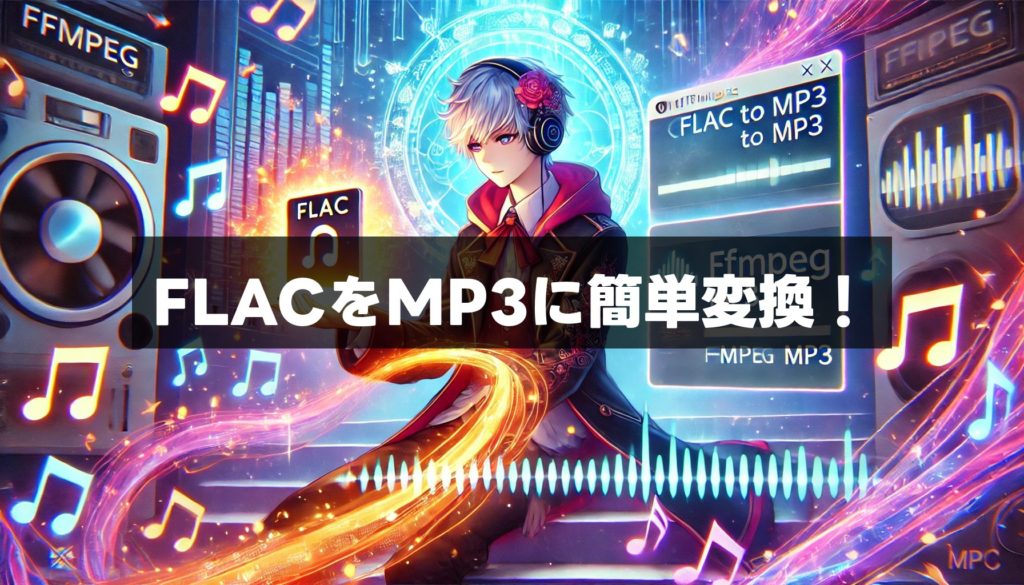 FLACをMP3に簡単変換！ffmpegを使った音声ファイル変換手順 | push.tokyo